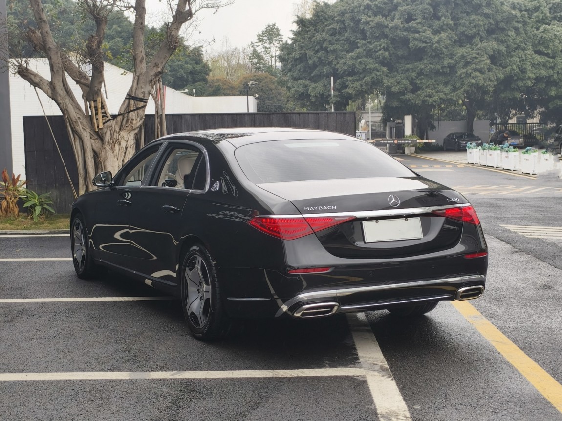 奔驰 迈巴赫 S480 4MATIC 黑外/米内 2022年03月上牌 8200公里-恩佐网